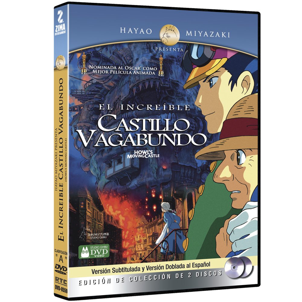 Howl’s Moving Castle (El Increible Castillo Vagabundo) [Region 1 and 4 ...