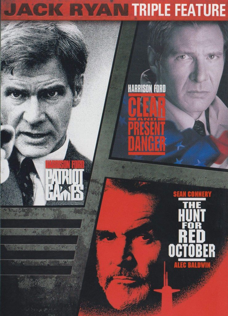Jack Ryan 3 Pack (The Hunt for Red October / Patriot Games / Clear and Present Danger) | Loved ...