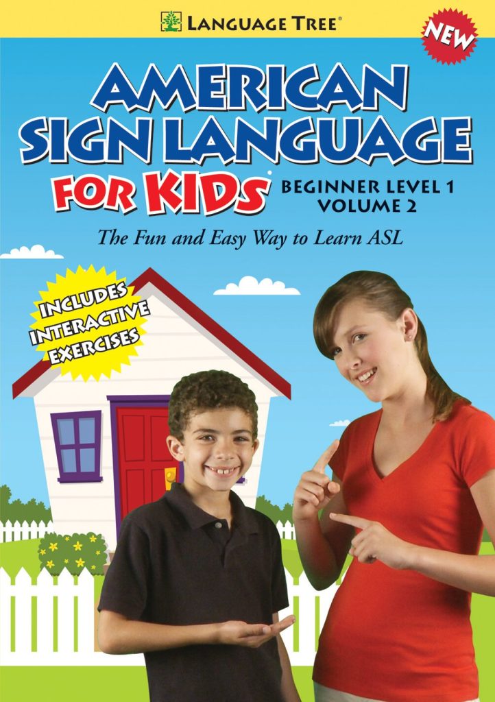 American Sign Language for Kids: Learn ASL Beginner Level 1, Vol. 2 ...