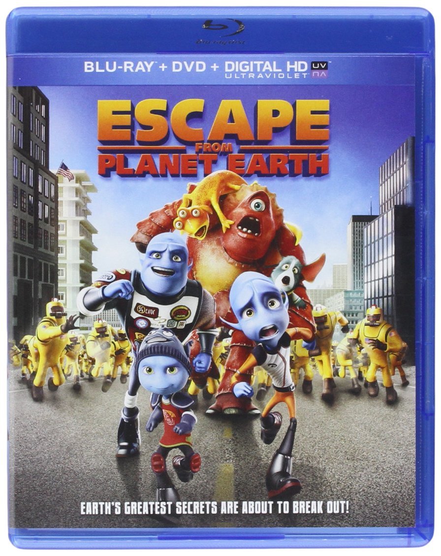 Escape From Planet Earth (Blu-ray + DVD + Digital UltraViolet) | Loved ...