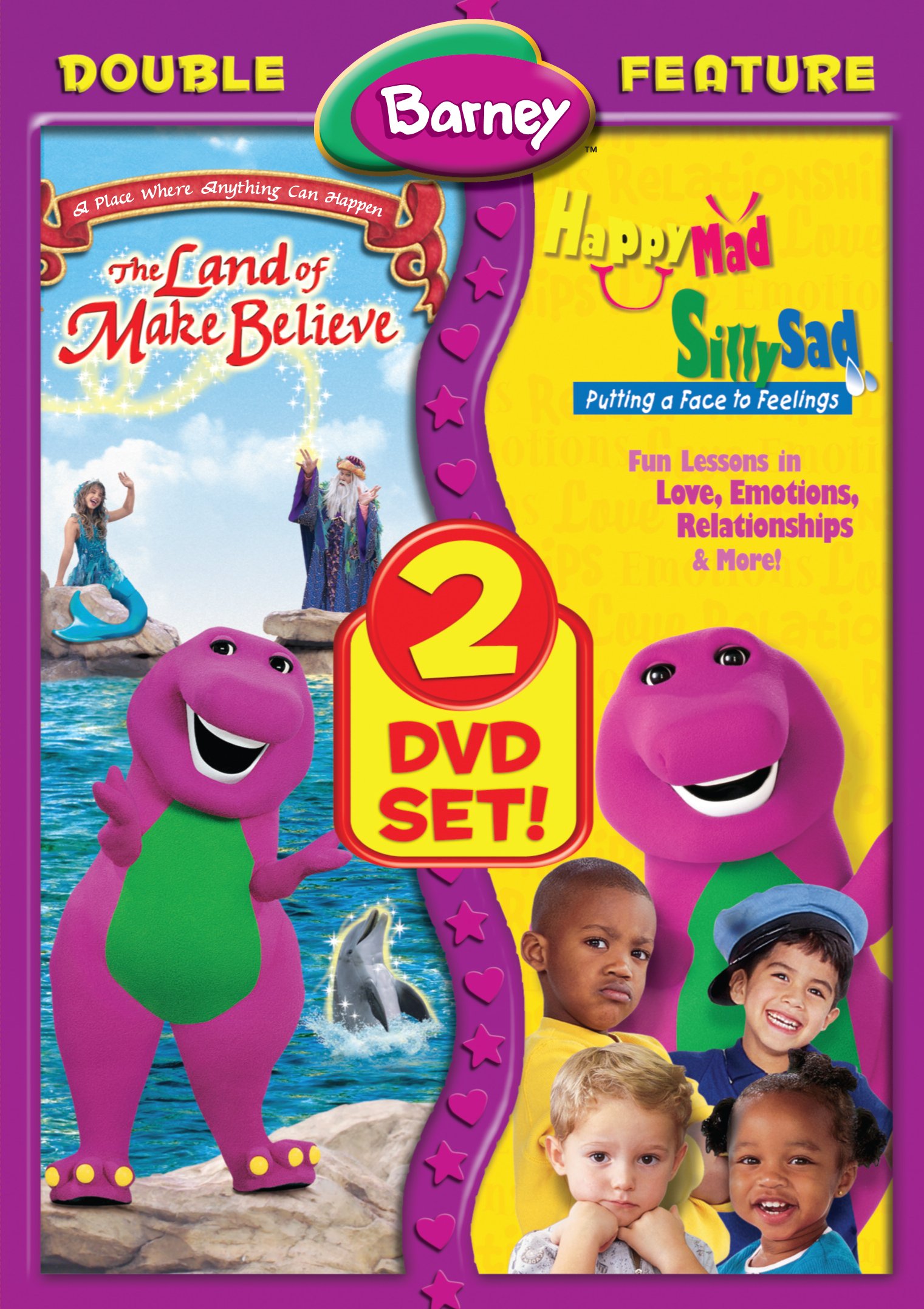 Barney – The Land of Make Believe / Happy Mad Silly Sad | Loved Again Media
