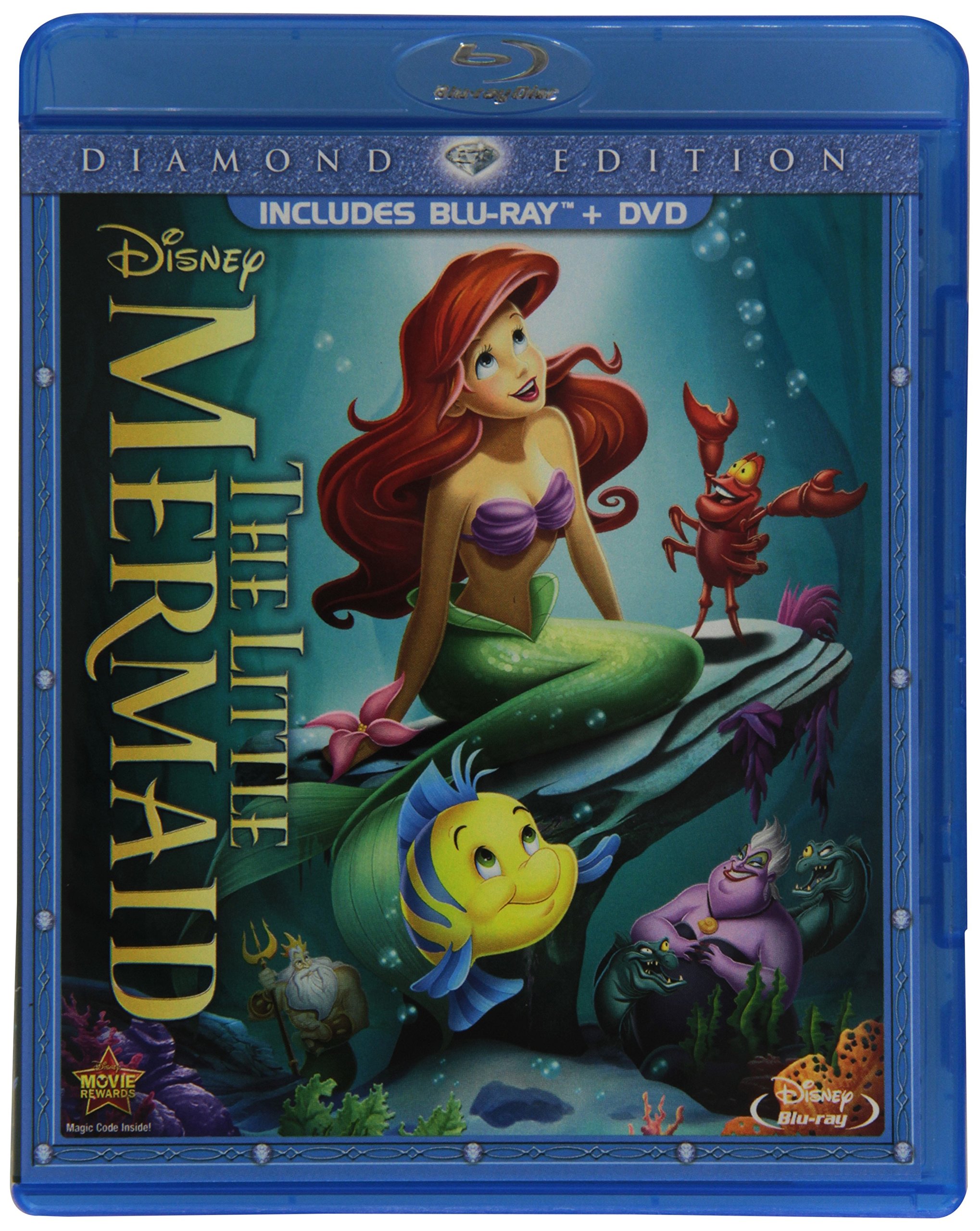 The Little Mermaid: Diamond Edition [Blu-ray+DVD] | Loved Again Media