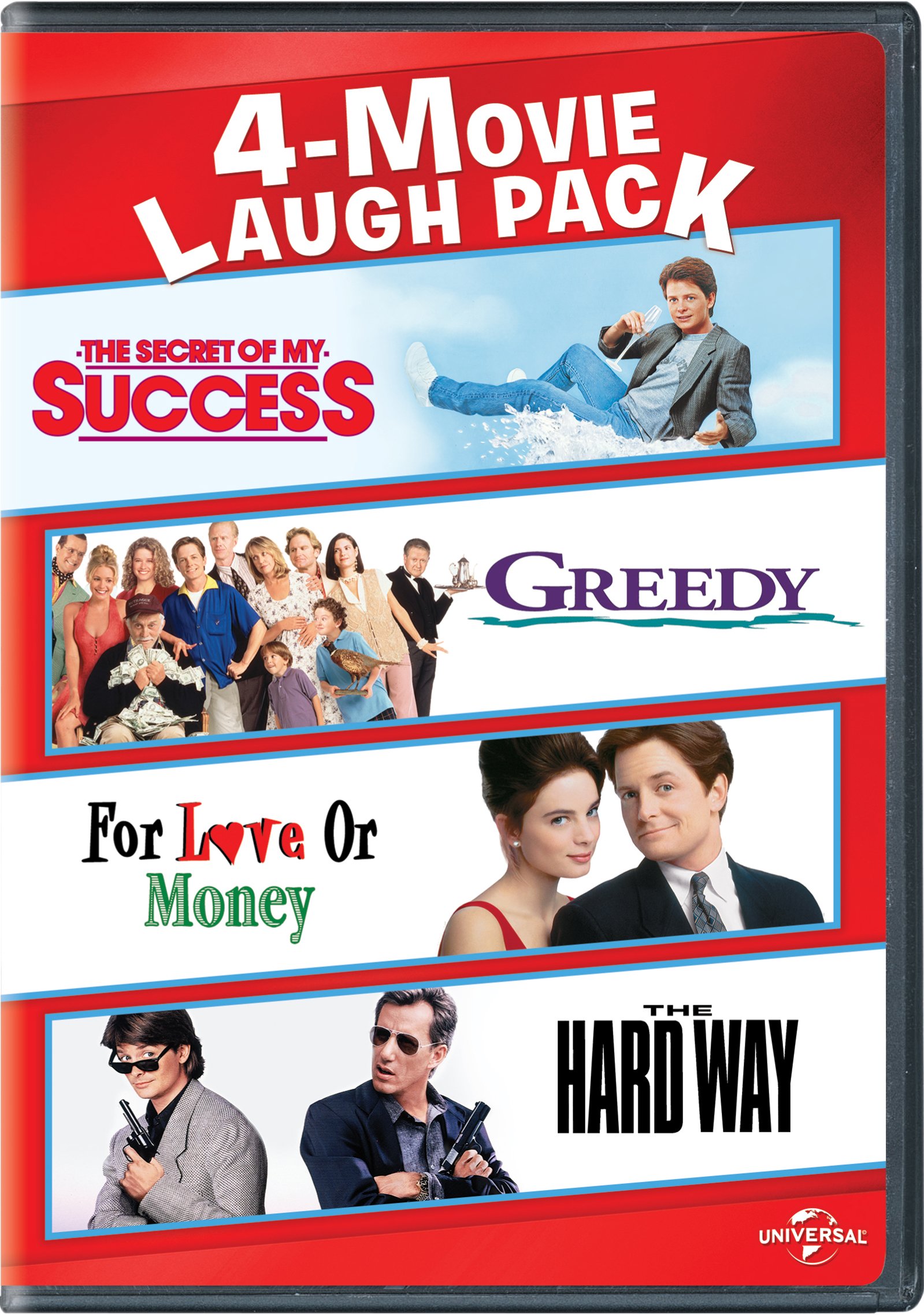 The Secret of My Success / Greedy / For Love or Money / The Hard Way 4 ...