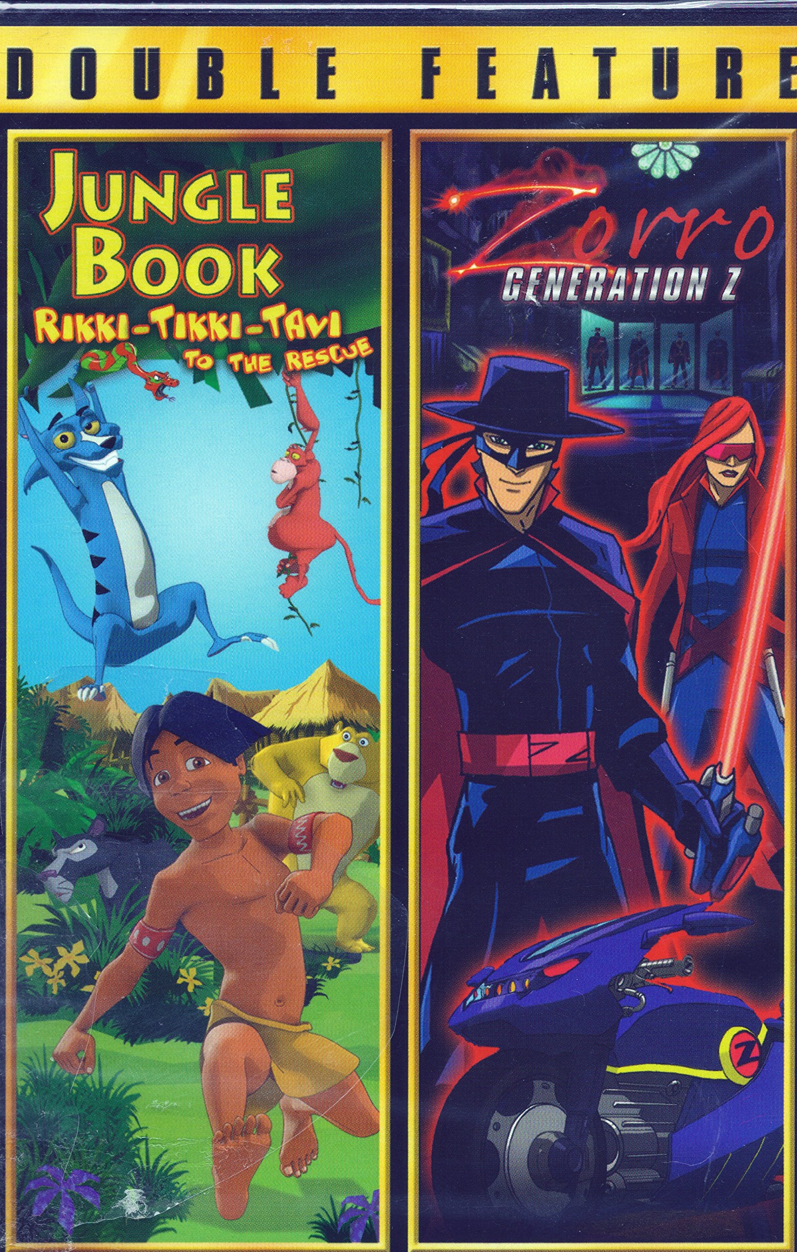 Jungle Book Rikki-Tikki-Tavi To The Rescue / Zorro Generation Z (Double ...