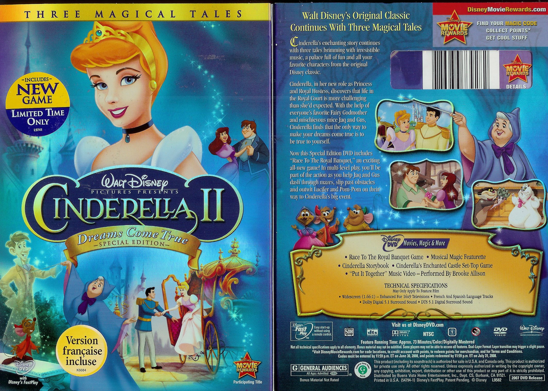 Cinderella II: Dreams Come True (Special Edition) | Loved Again Media